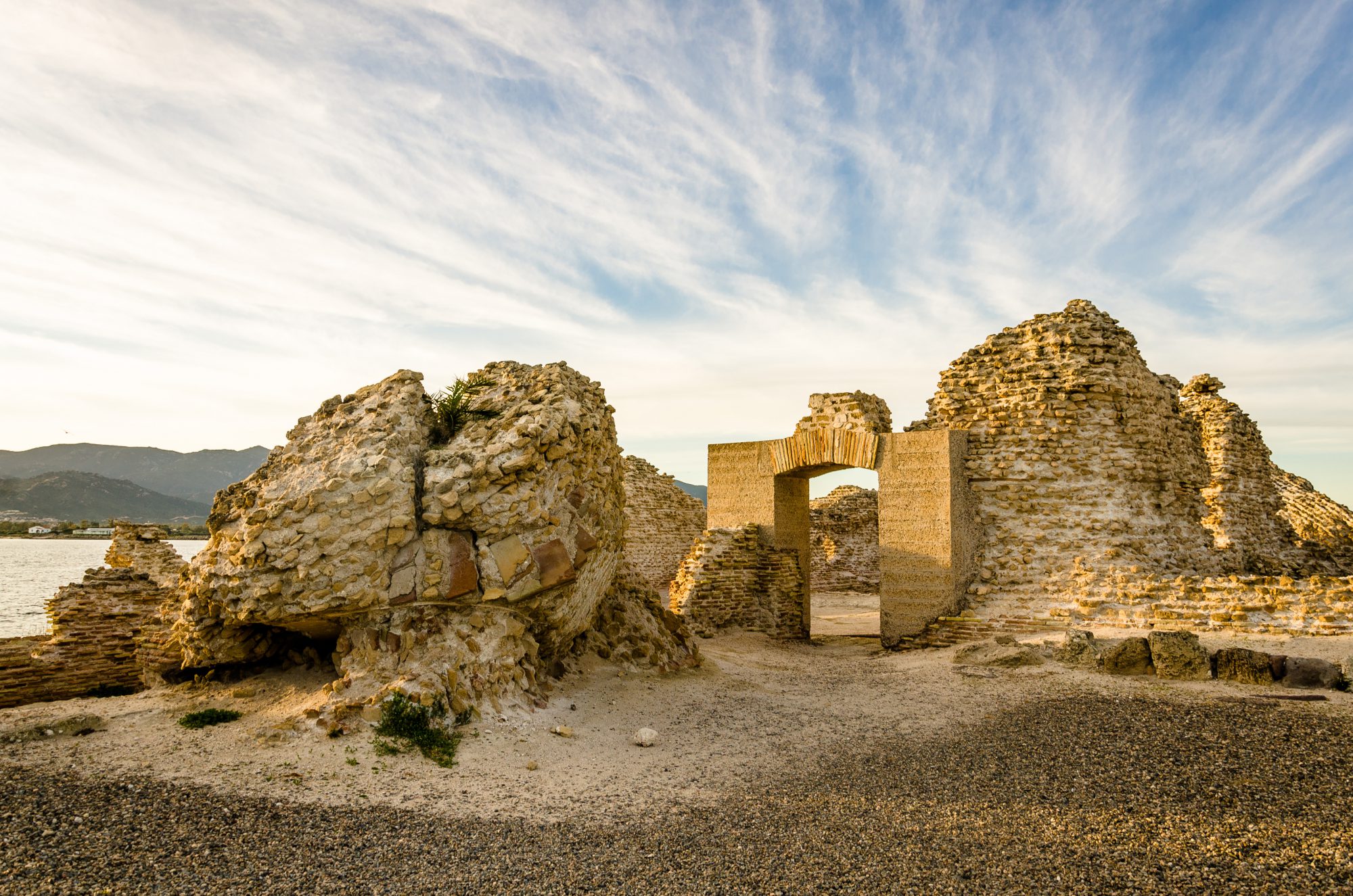 Sardinia, Nora, Ancient Roman Bath Ruins - It's All About Italy
